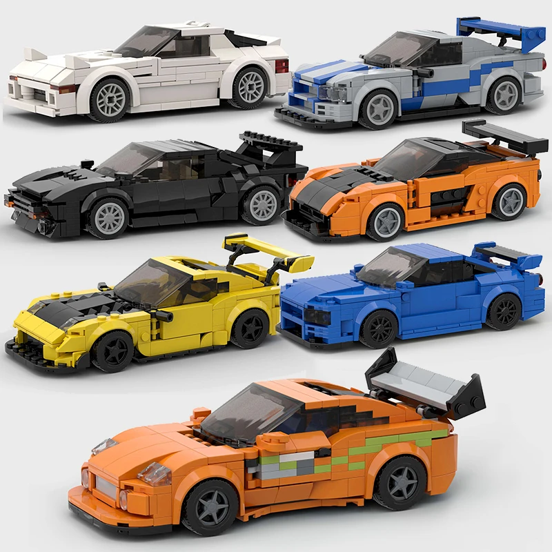 Moc F1 City Speed Champion Sports Racing Car Building Blocks Brick R34 ...