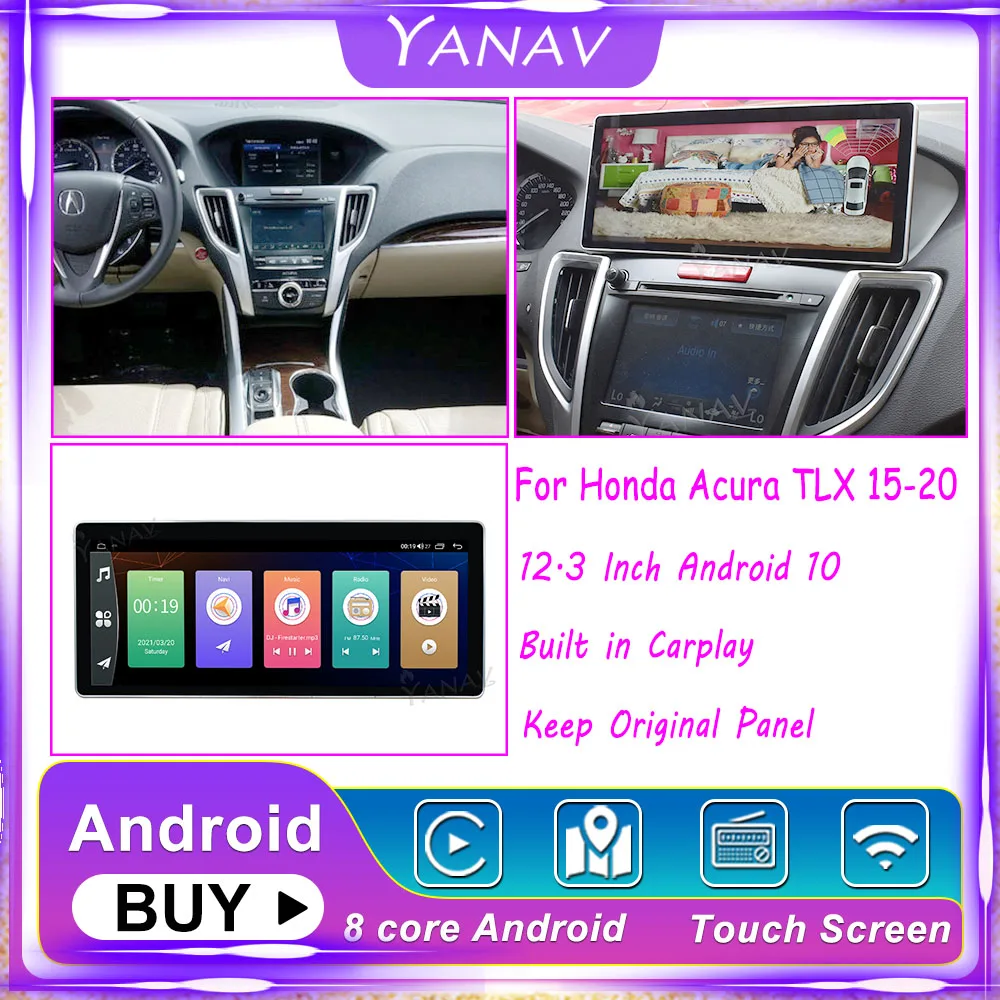 Radio con GPS para coche, reproductor de DVD y vídeo, Android 10 ...