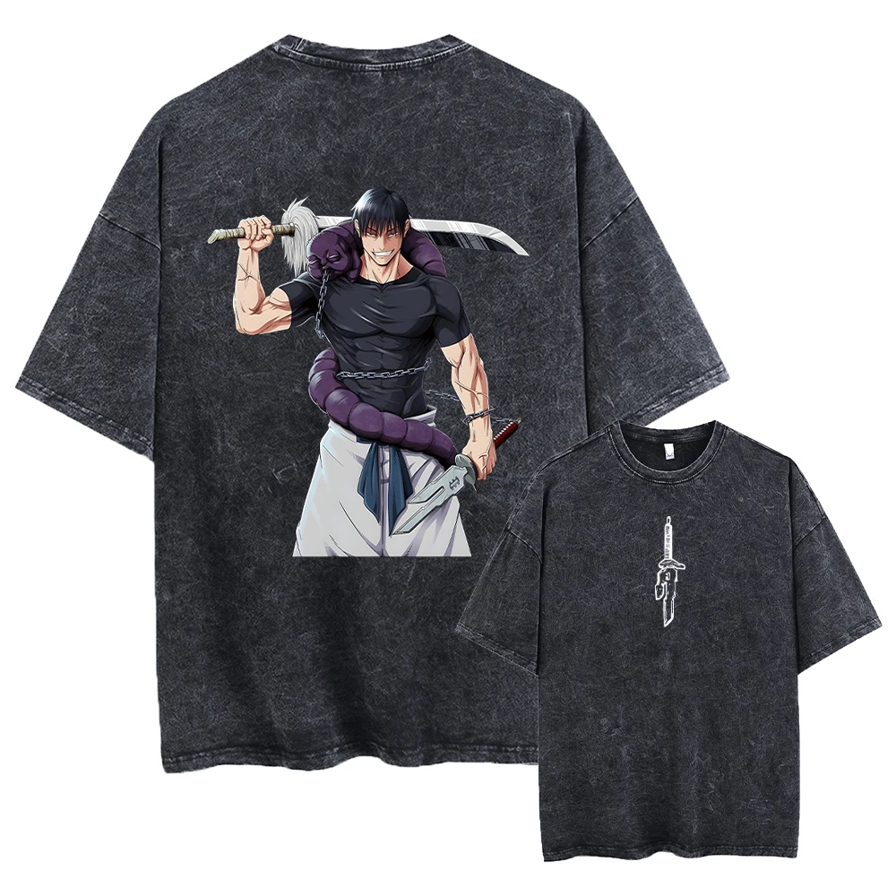 Fushiguro Toji Printed Tee Anime Jujutsu Kaisen Clothing Men Women ...