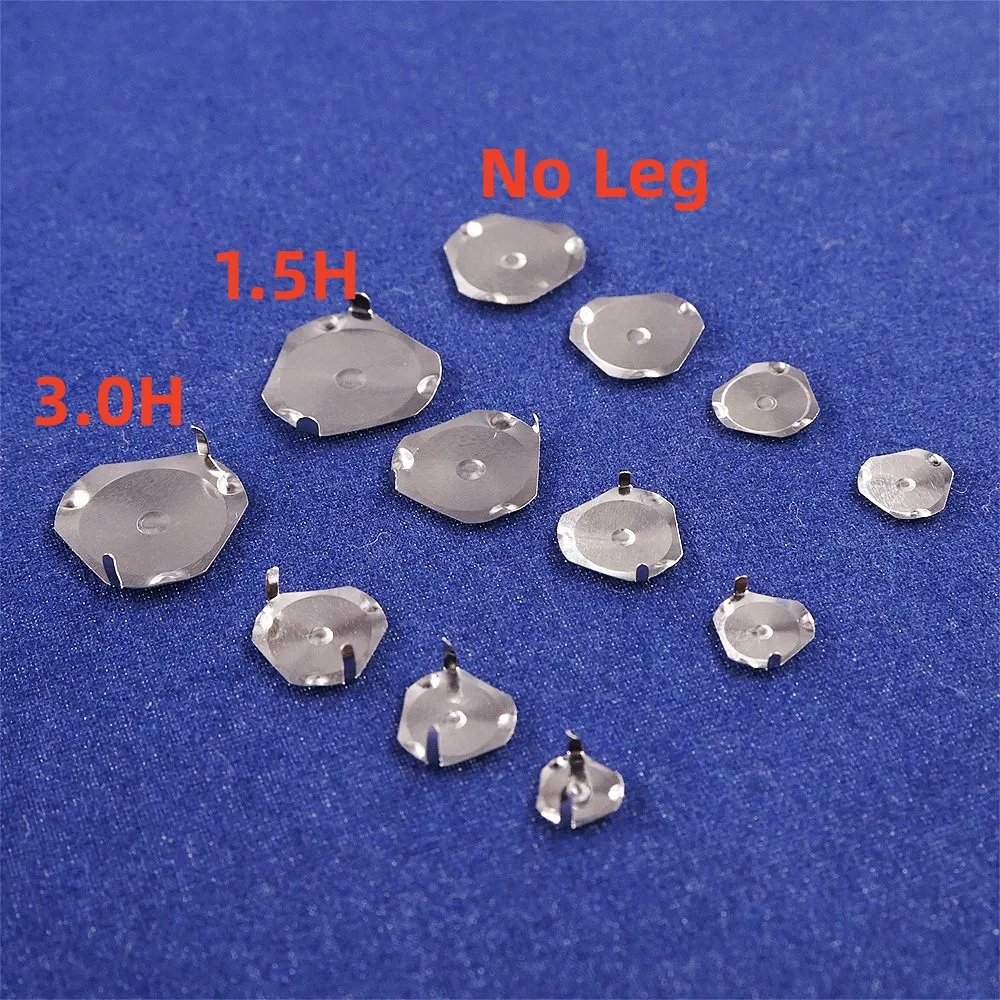 20/200/1000 Pcs 4 5 6 7.0 8 9 10 12 MM Diameter Triangle Tactile Metal ...