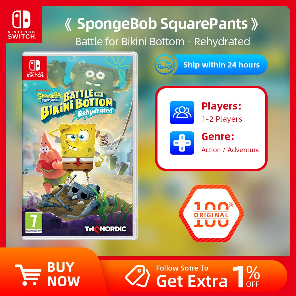Nintendo-Switch-Game-Deals-Bob-Esponja-SquarePants-Battle-for-Bikini-Bottom-Rehydrated-Games ...