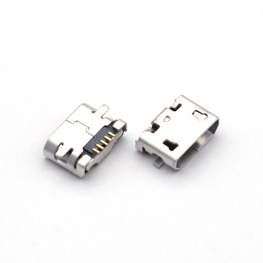 100-500-Pcs-Micro-USB-Jack-Dock-Socket-Charging-Port-Connector-for ...