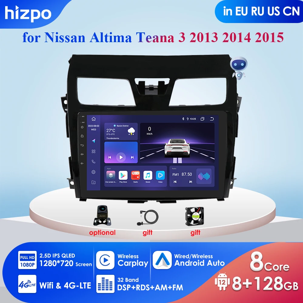 Radio Multimedia con GPS para coche, reproductor de vídeo con Android ...