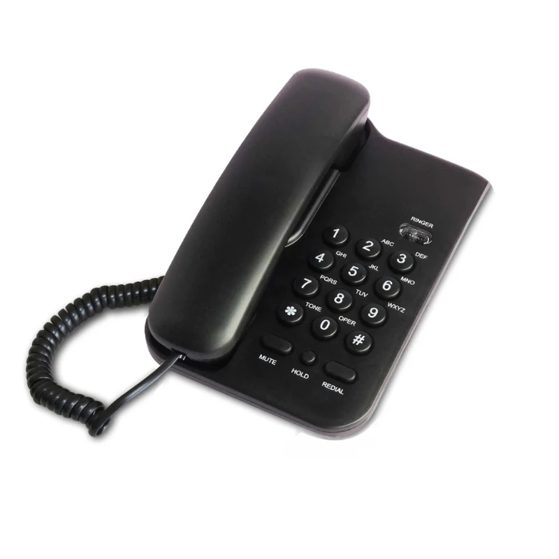 Corded-Basic-Landline-Phone-for-Seniors-Analog-Home-Phone-with-Hold ...