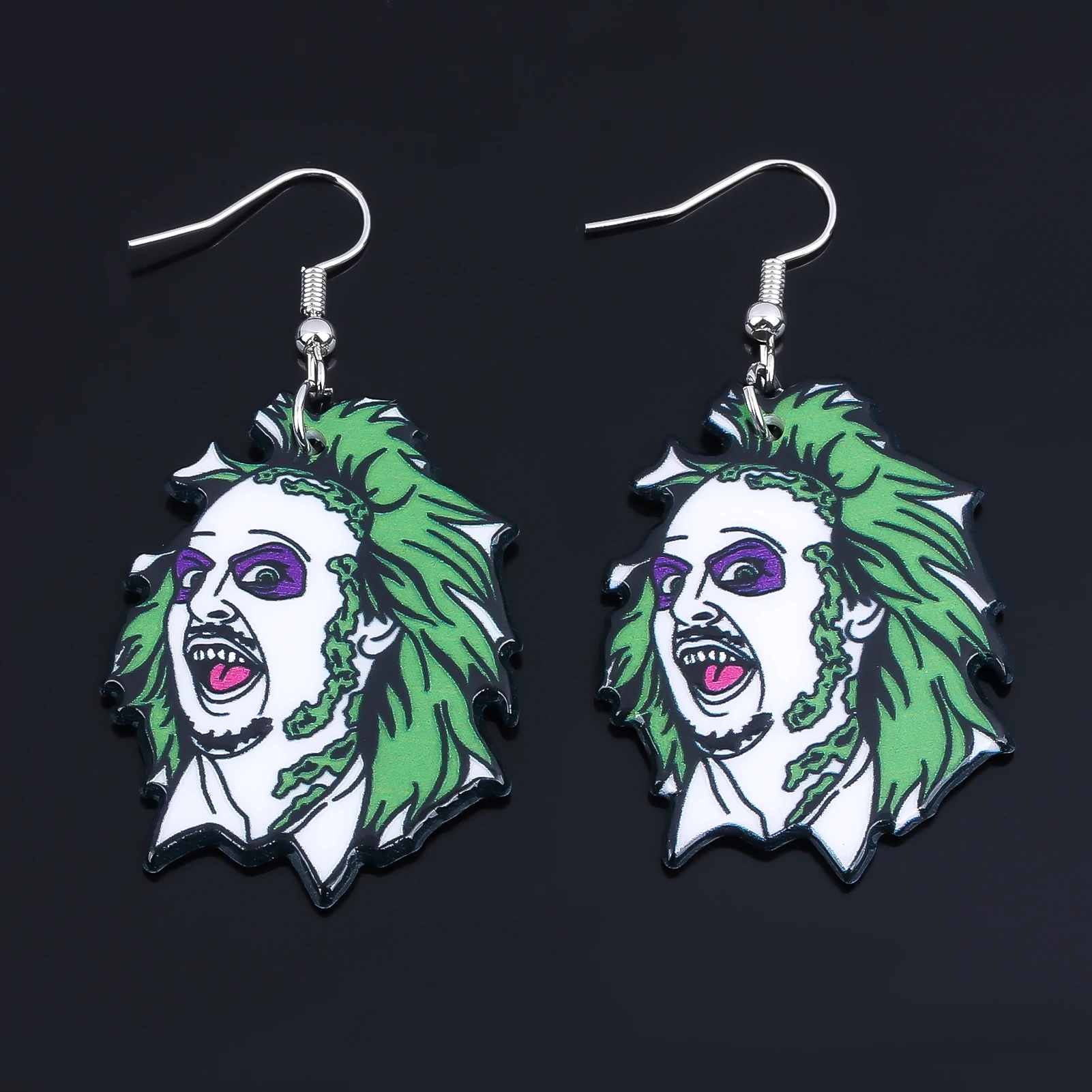 Halloween-Horror-Movie-Acrylic-Drop-Earrings-for-Women-All-Saints-Day ...