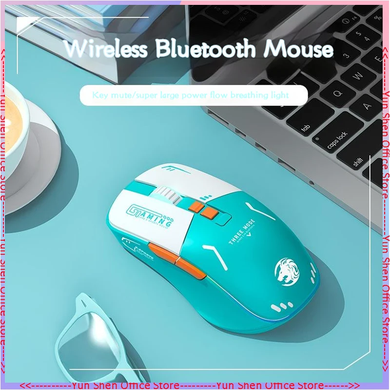 Ewen-G308-Mouse-sem-fio-Bluetooth-Tri-mode-Jogos-Mec-nicos-Silencioso-Recarreg-vel-Silencioso ...