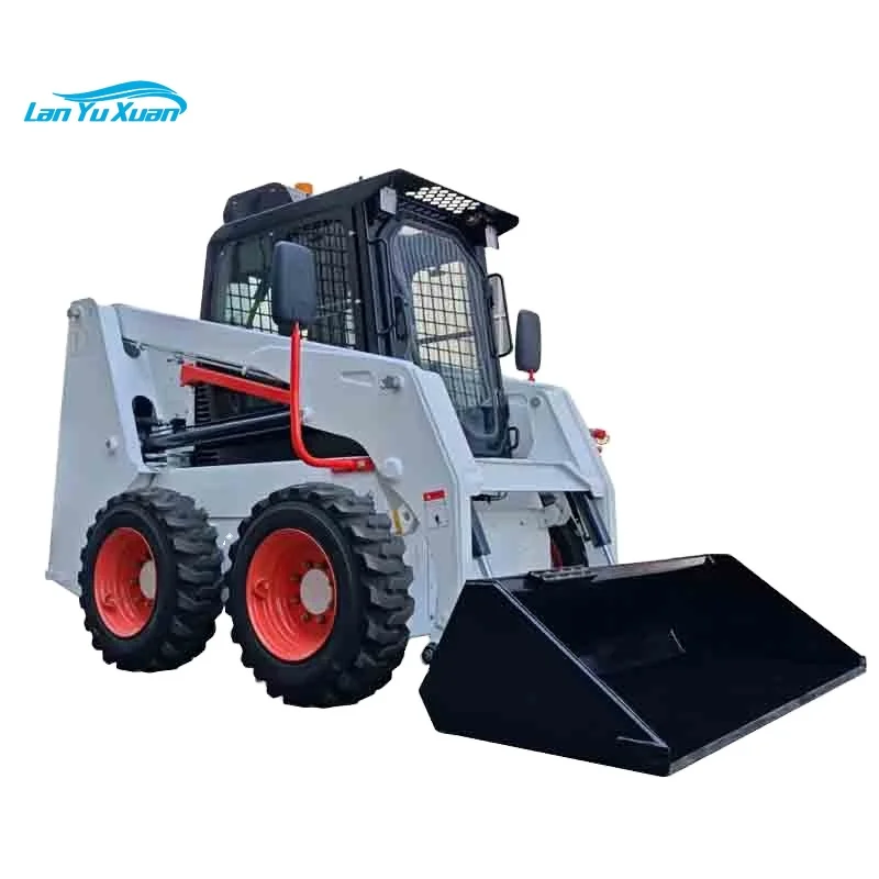 high-quality-hydrostatic-compact-mini-small-Wheel-slip-loader-skip ...