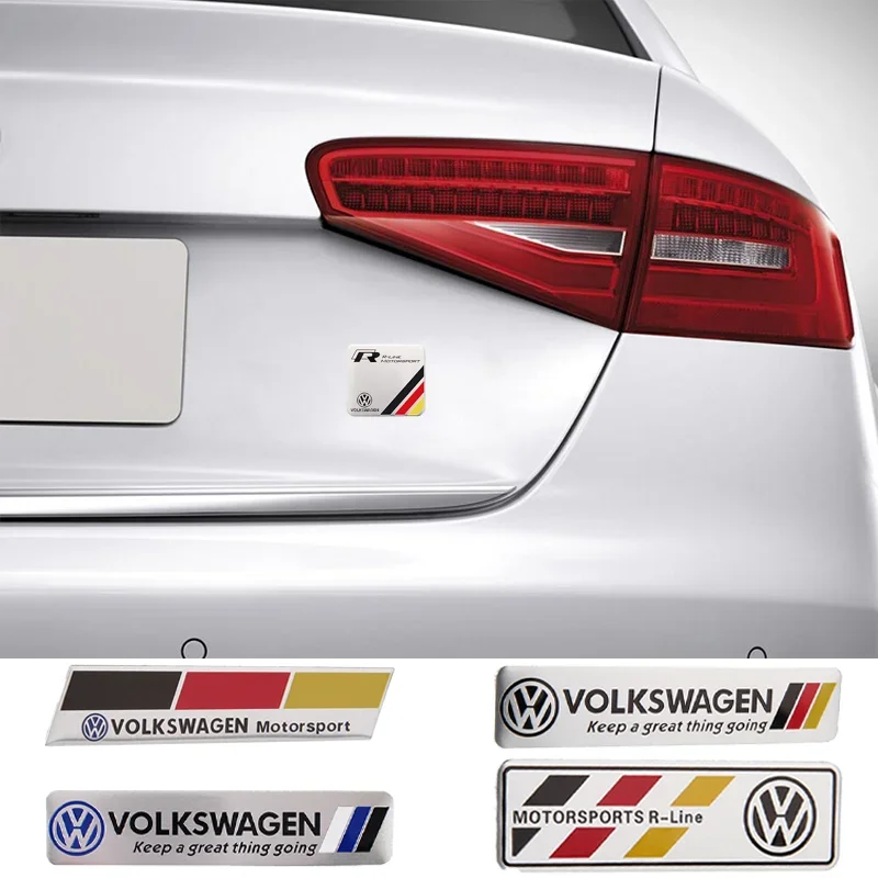 Car-Metal-Badge-Body-Decoration-Sticker-For-Volkswagen-R-Line-Golf-Polo ...