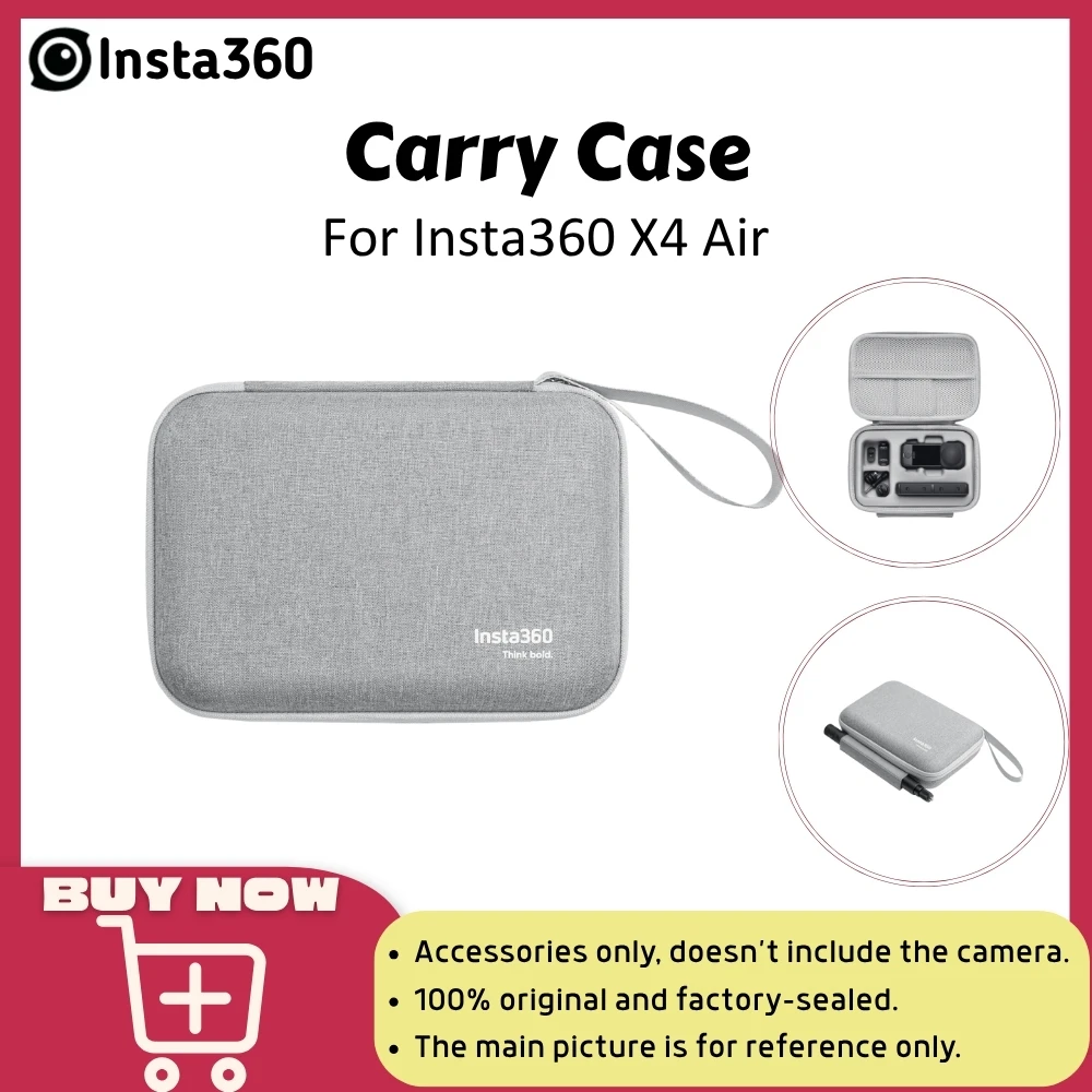 Insta360 X4 Air Carry Case Fabric Carrying Bag Storage Travel Handbag ...