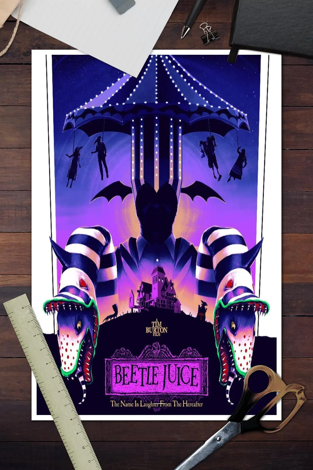 Beetlejuice Poster