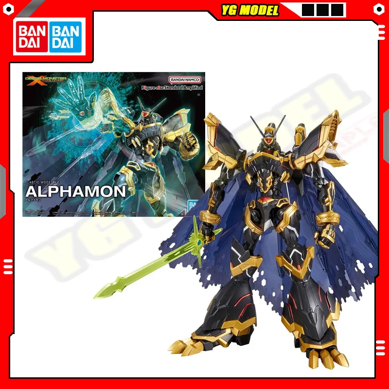 BANDAI-Digimon-Adventure-Assembly-Model-FRS-Amplified-Alphamon-Model-Kit-Figure-rise-Standard ...