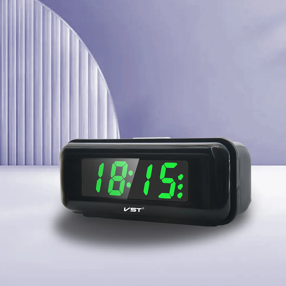 Small-Black-Digital-Bedside-Clock-220V-Euro-Plug-50-60hz-24-Hours ...