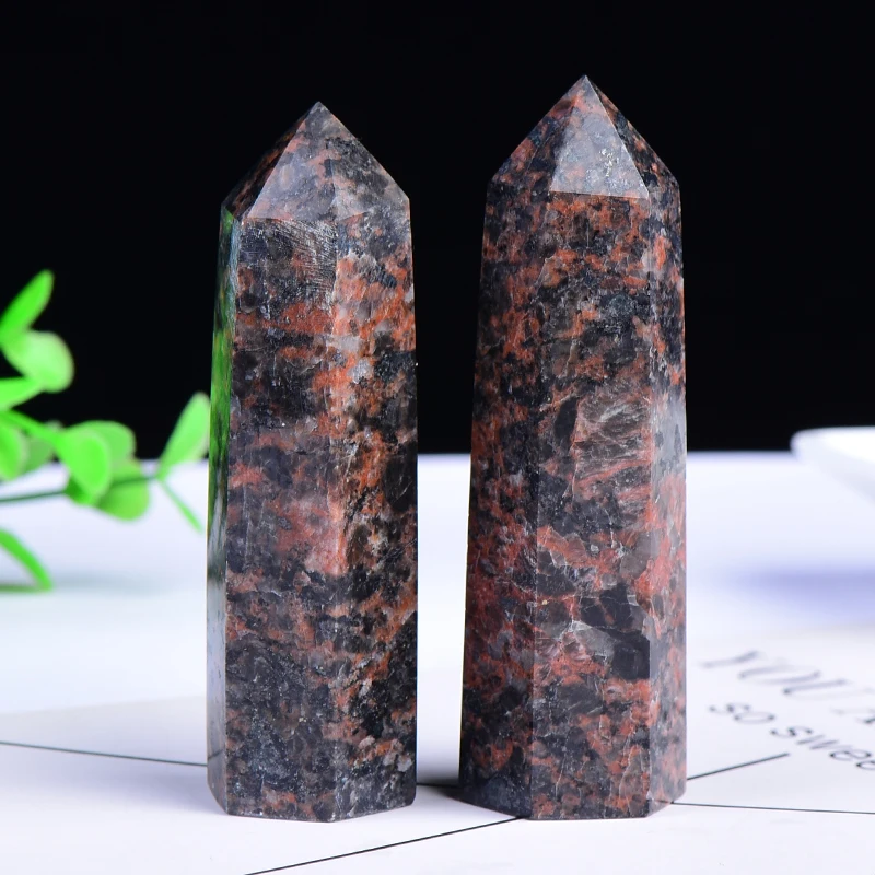Real-Natural-Flame-Stone-Tower-Room-Decor-Healing-Crystal-Point ...