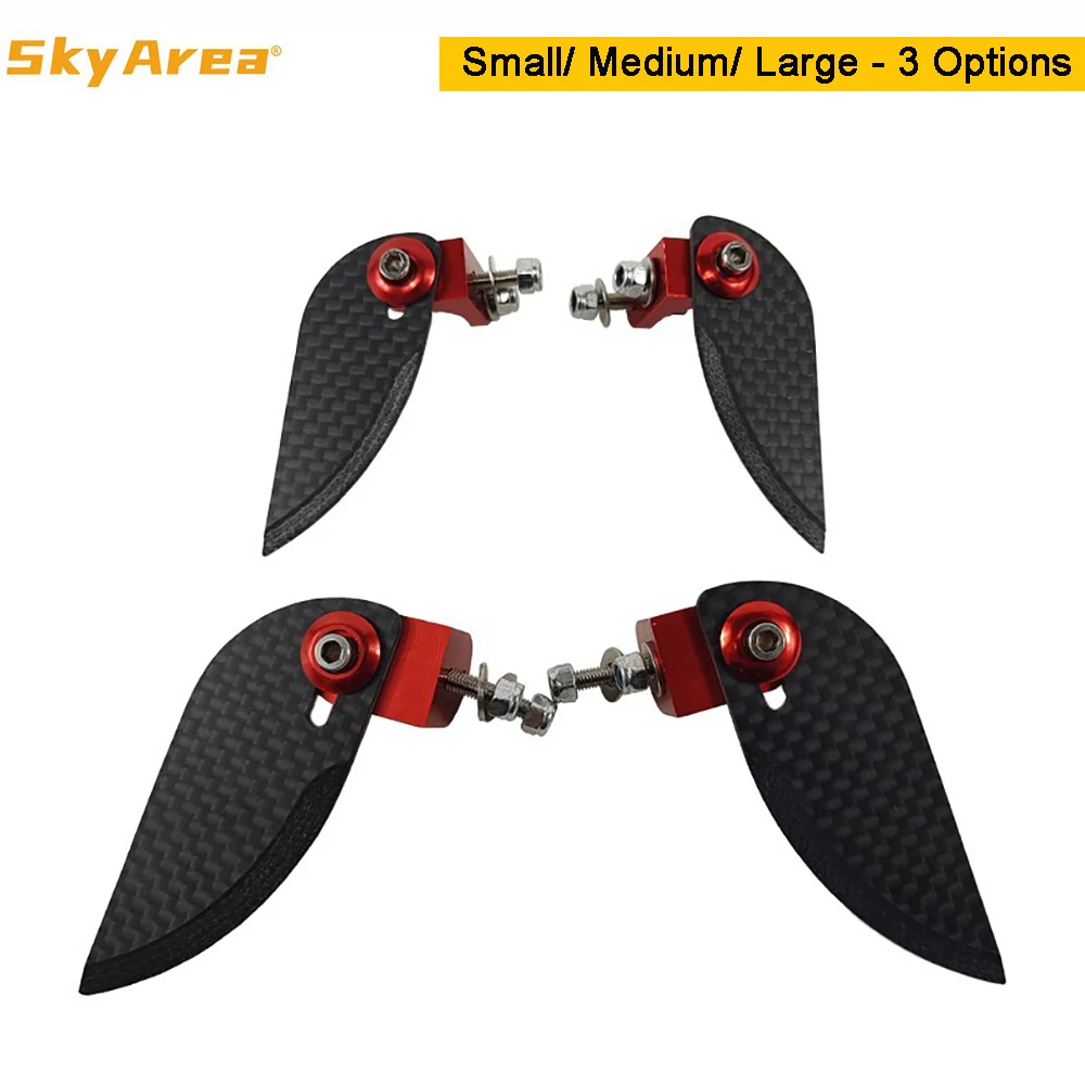 1-Pair-Adjustable-3K-Carbon-Fiber-Turn-Fins-85mmx-35mm-62mmX-25mm-55mm ...