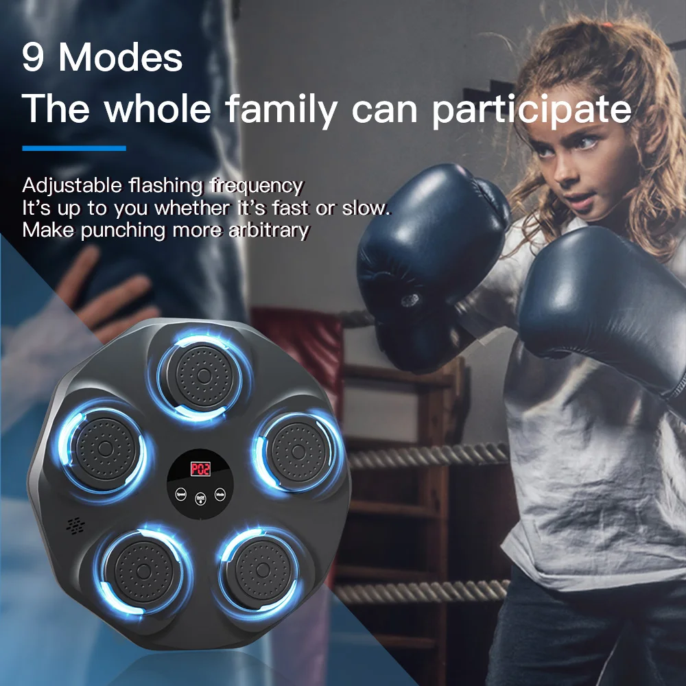 Boxing Gym Machine Music Boxing Machine For Adults Kids, Bluetooth