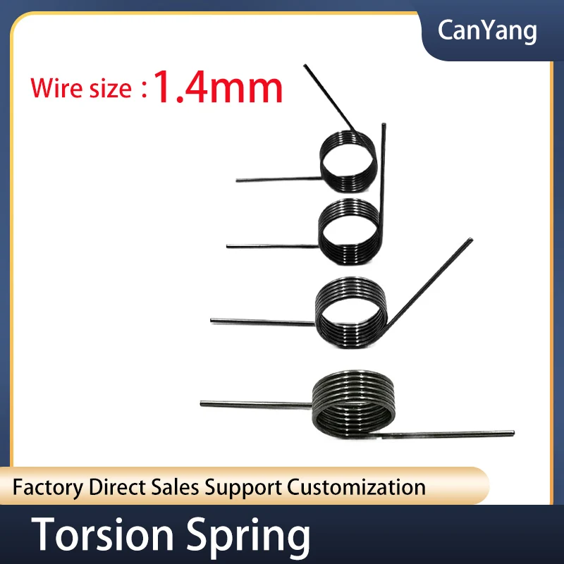 V-shaped-spiral-torsion-ring-65Mn-steel-helical-torsion-spring-wire ...