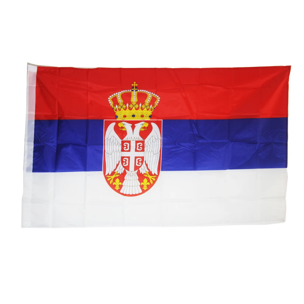 90x150cm Serbia flag SRB RS Republika Srbija Serbia flag For Decoration ...
