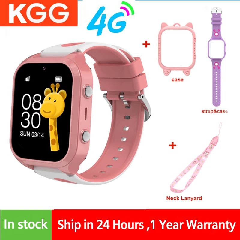 4G-Kids-Smart-Watch-GPS-LBS-WIFI-Location-Video-Call-Game-SOS-HD-Touch ...