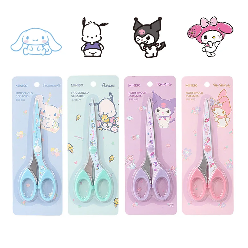 Kawaii-Sanrios-Home-Scissors-Cute-Cartoon-Mymelody-Cinnamoroll-Kuromi ...