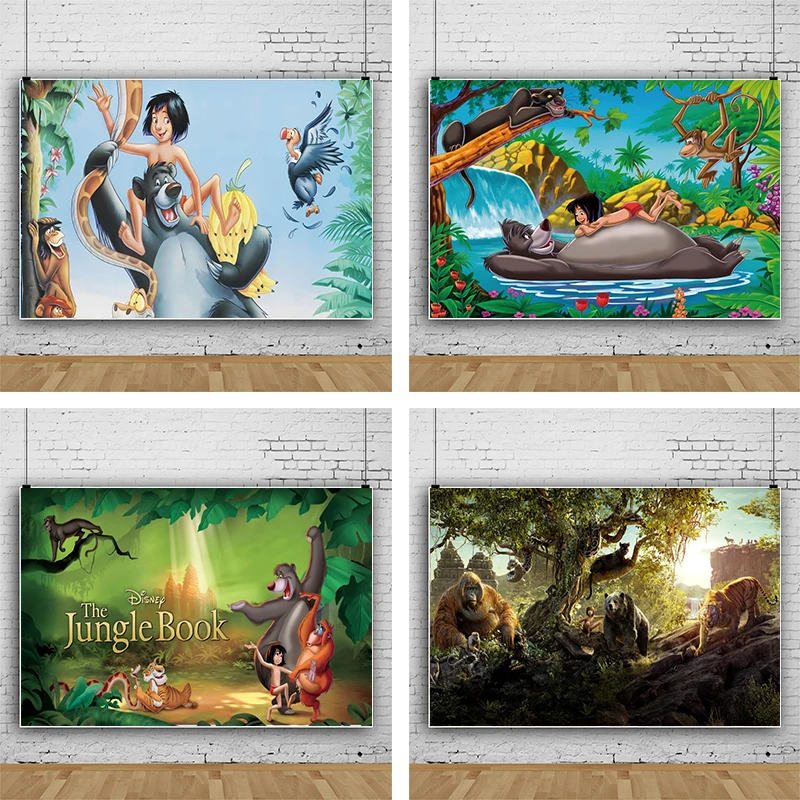 Disney Cartoon Jungle Background