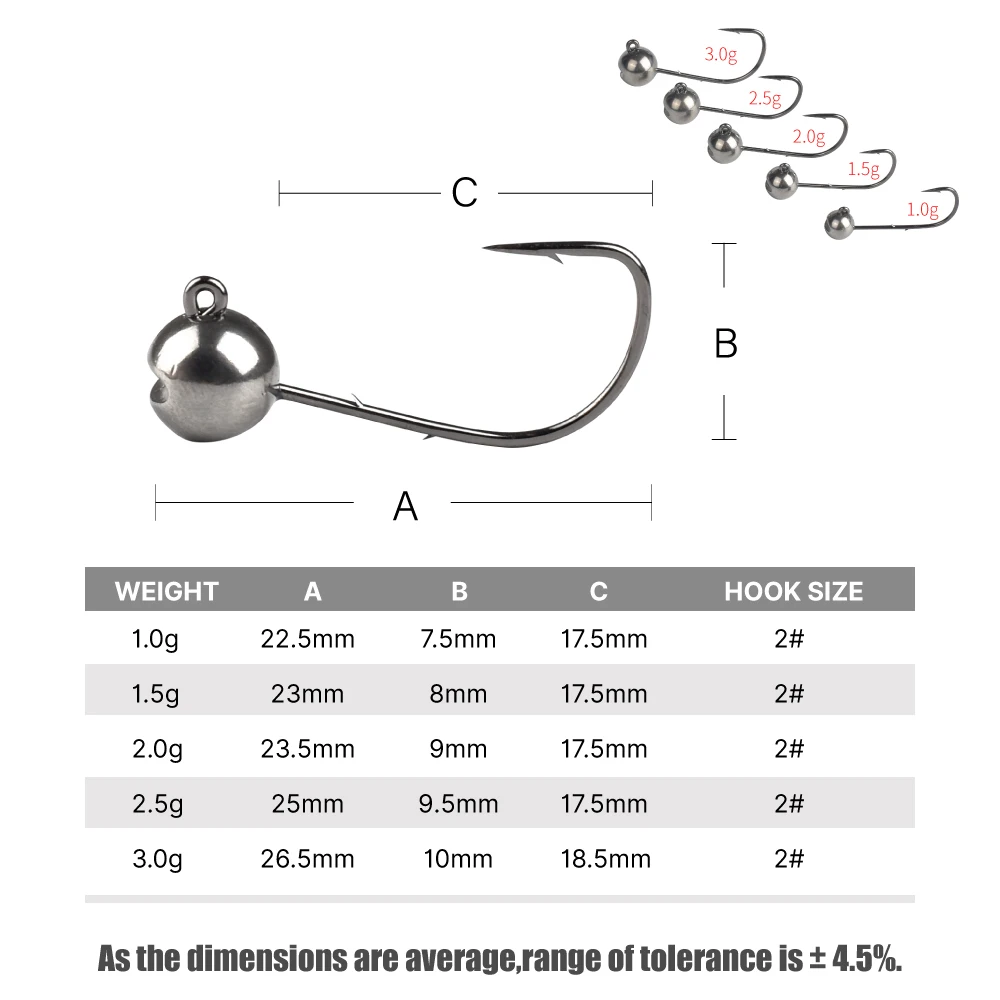 Thetime Mantis Tungsten Head Ajing Jigs For Ajing Soft Lure, 43% OFF