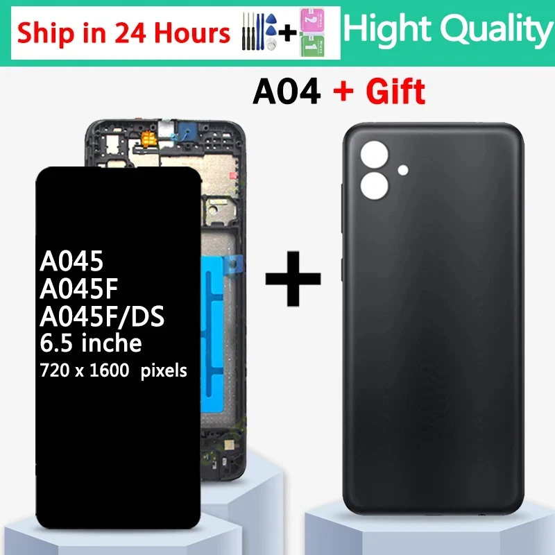 A045-Display-Replacement-For-Samsung-A04-LCD-A045-A045F-A045M-SM-A045F ...