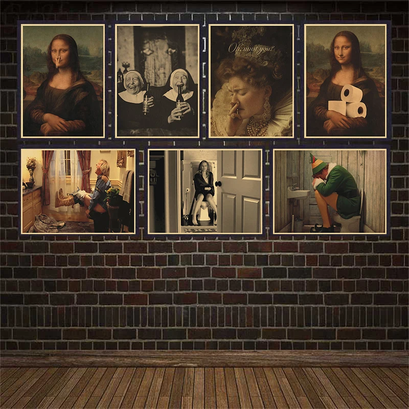 Photography-WC-Figure-Art-Photos-Kraft-Paper-Posters-Crazy-in-Love ...