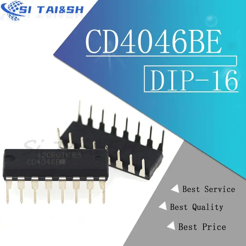 10PCS CD4049UBE CD4049 DIP CD4049BE DIP 16 CD4047BE CD4047 CD4046BE CD4046 CD4044BE CD4044 ...