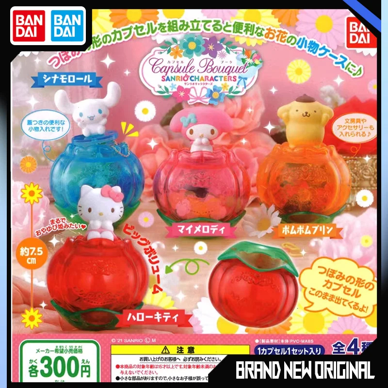 Sanrio-Action-Figures-Model-Melody-Kitty-Pompompurin-Cinnamon-Gashapon ...