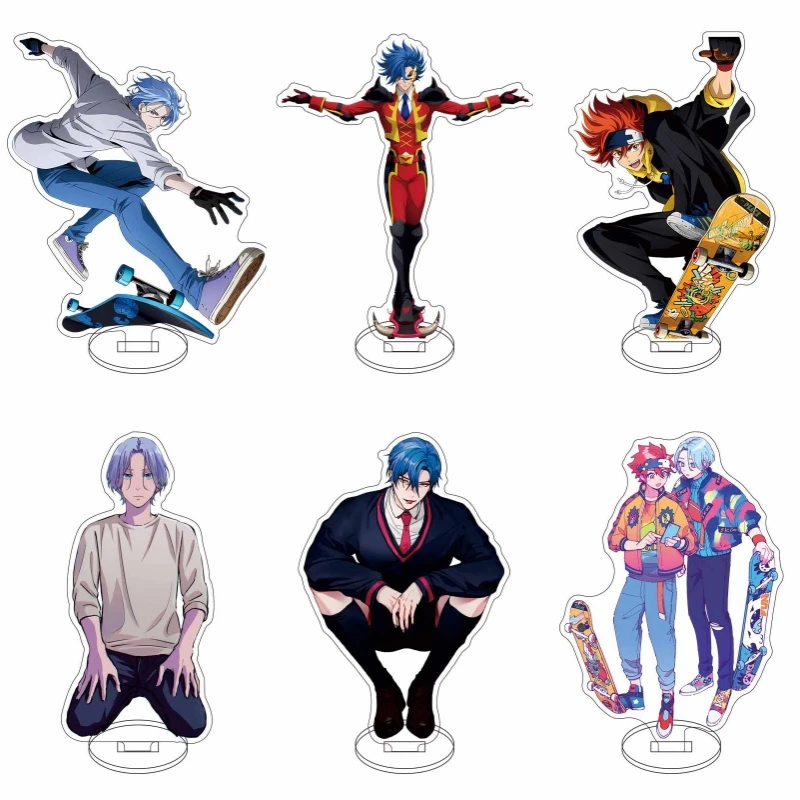 Anime SK8 The Infinity Acrylic Stand Model Reki Kyan Langa Adam Joe ...