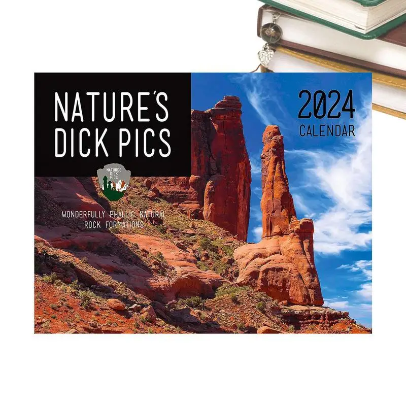 Funny-Calendar-Gift-Countdown-Wall-2024-Calendar-12-Monthly-Nature ...