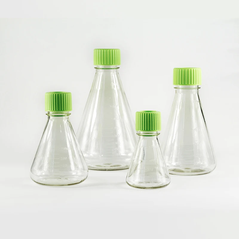 125ml-500ml-1000ml-Corning-Cell-Culture-Flask-Triangular-Flask-Green ...