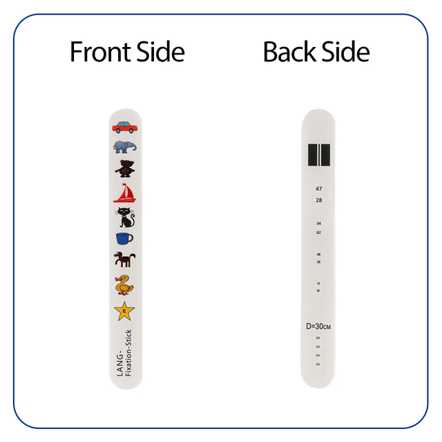 Children Fixation Stick with Red/Green Anti-Suppression Check Vision ...