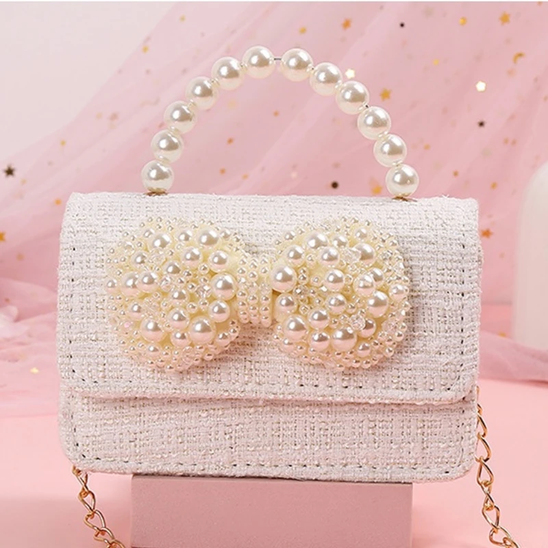 2023 New Kids Mini Handbag Tote Cute Little Girls Princess Crossbody ...