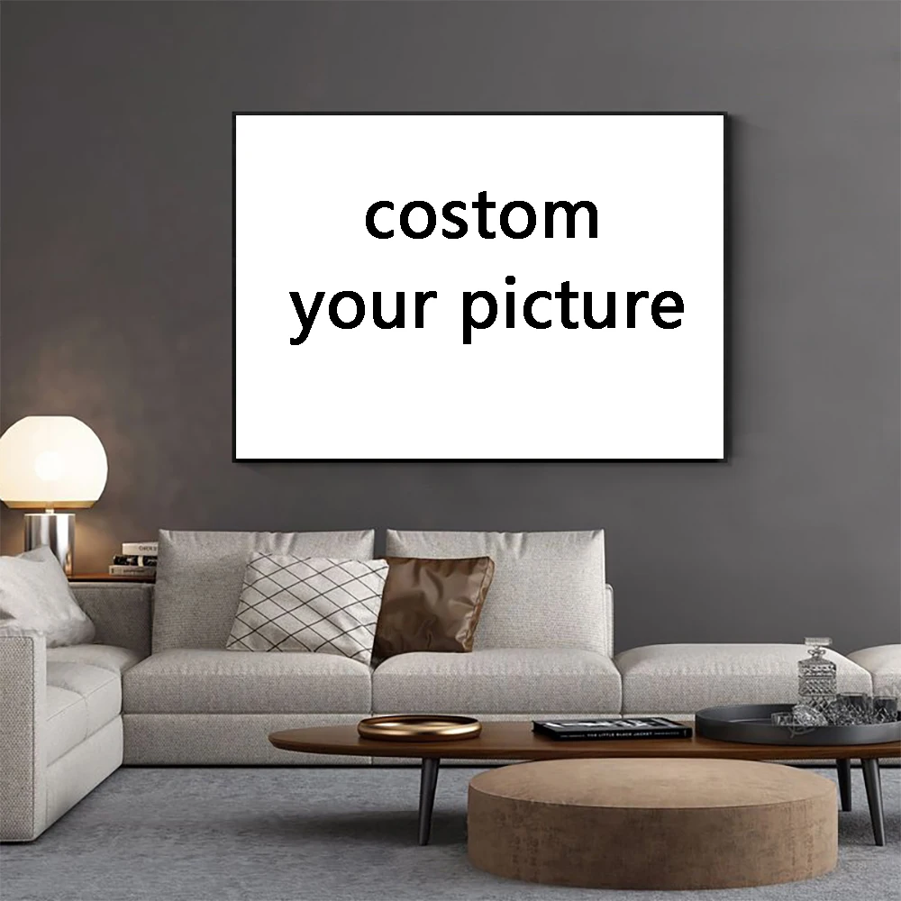 Diy Anime Character Canvas Decorative Painting Custom Personal Photo ...