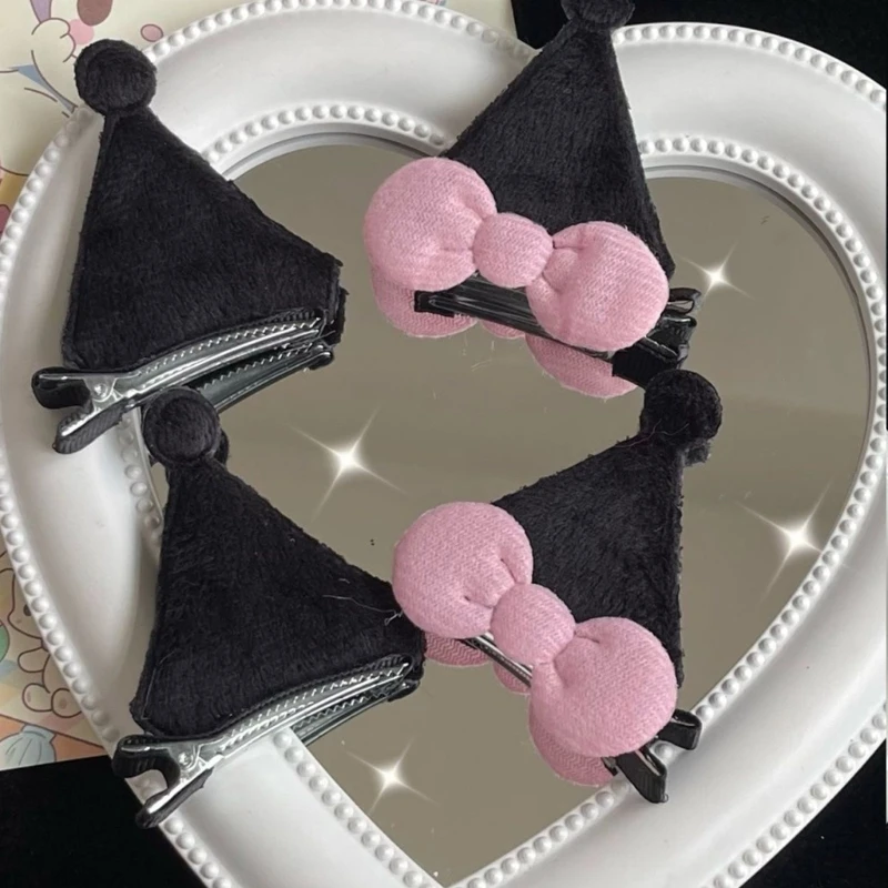 Y2k-Hair-Clip-for-Hot-Girls-Hair-Styling-Cat-Ear-Shape-Barrettes-Anime ...
