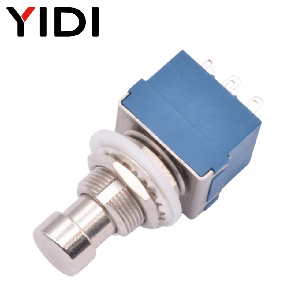 4X Guitar Effects 3PDT 9-Pin Latching Stomp Pedal Footswitch Foot ...