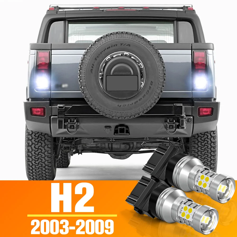 2pcs-LED-Reverse-Light-Backup-Bulb-Accessories-For-Hummer-H2-2003-2009 ...