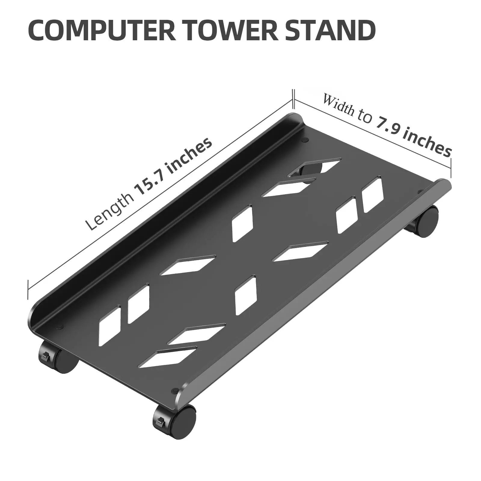 Computer-Tower-Stand-Ventilated-Mobile-CPU-Stand-Steel-PC-Tower-CPU ...