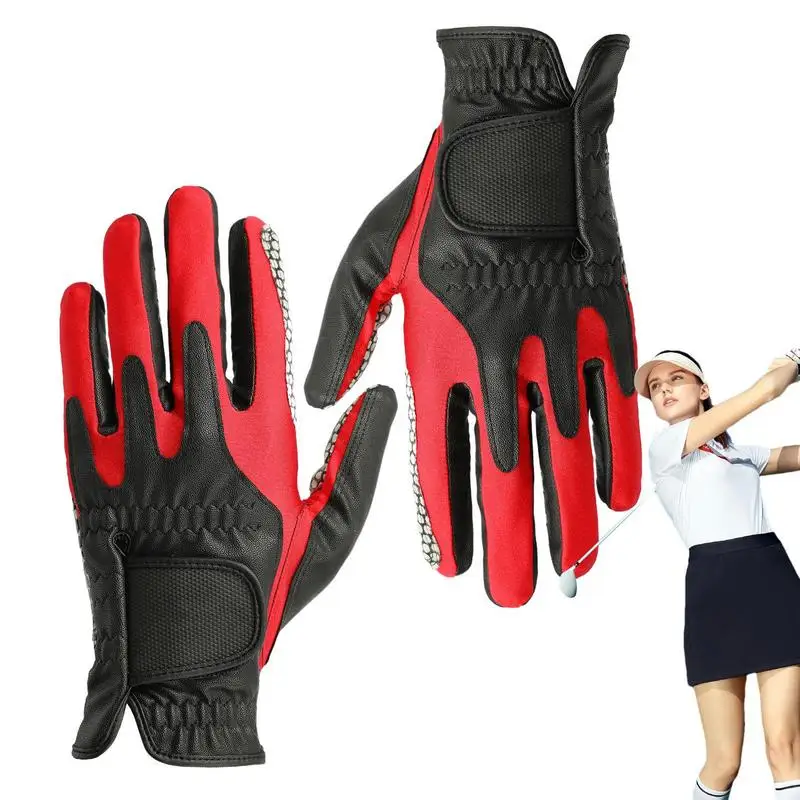 Left Hand Golf Gloves Grip Trainer Left Hand Swing Trainer Gloves Golf ...