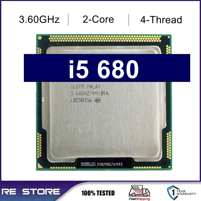 Used-Core-i5-680-SLBTM-Desktop-CPU-Processor-LGA-1156-3-60GHz-4MB-2-5 ...