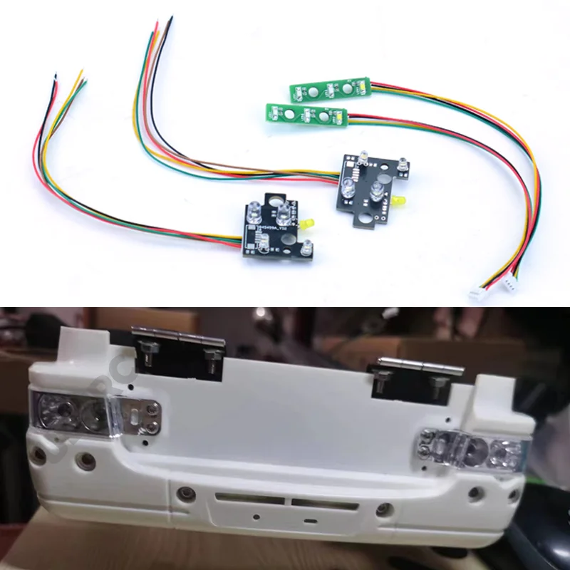RC-Truck-LED-Front-and-Rear-Lighting-System-Upgrade-Headlight-Taillight ...