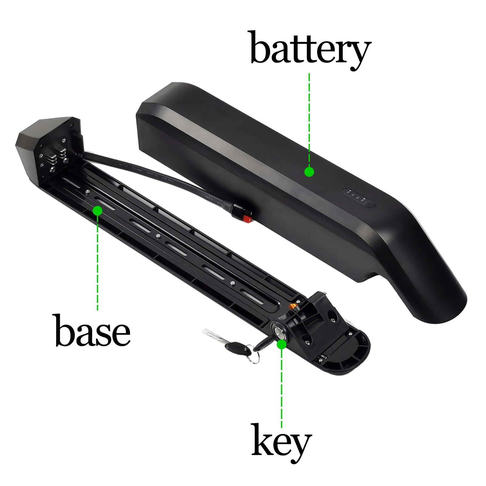 52v e bike electric bicycle battery 48v 17.5ah kirin iGO ebike battery ...