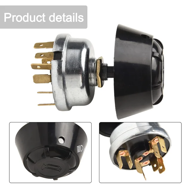 Tractor Light Switch Waterproof Push Button Switch Waterproof Heavy