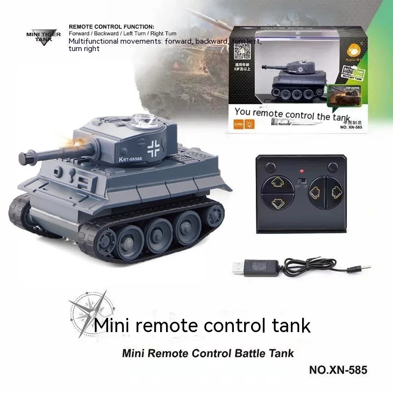 Subminiature-Controle-Remoto-Pequeno-Tanque-Mini-RC-Track-Multiplayer ...