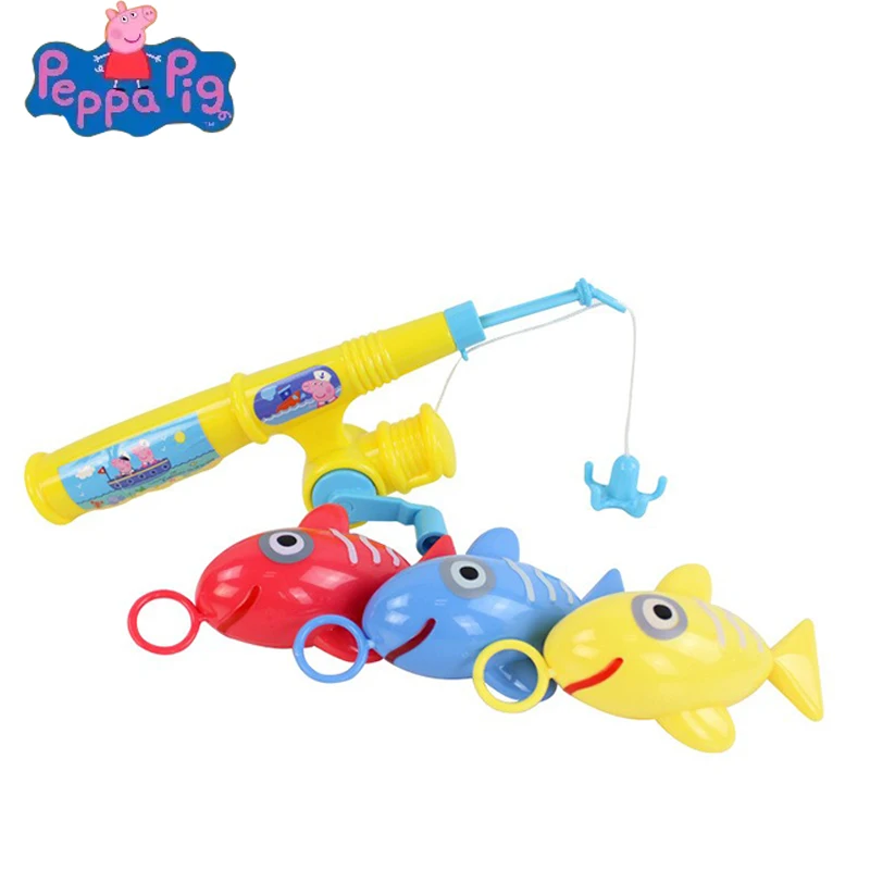 Original-Peppa-Pig-Piggy-Fishing-Rod-Children-Playing-in-the-Water ...