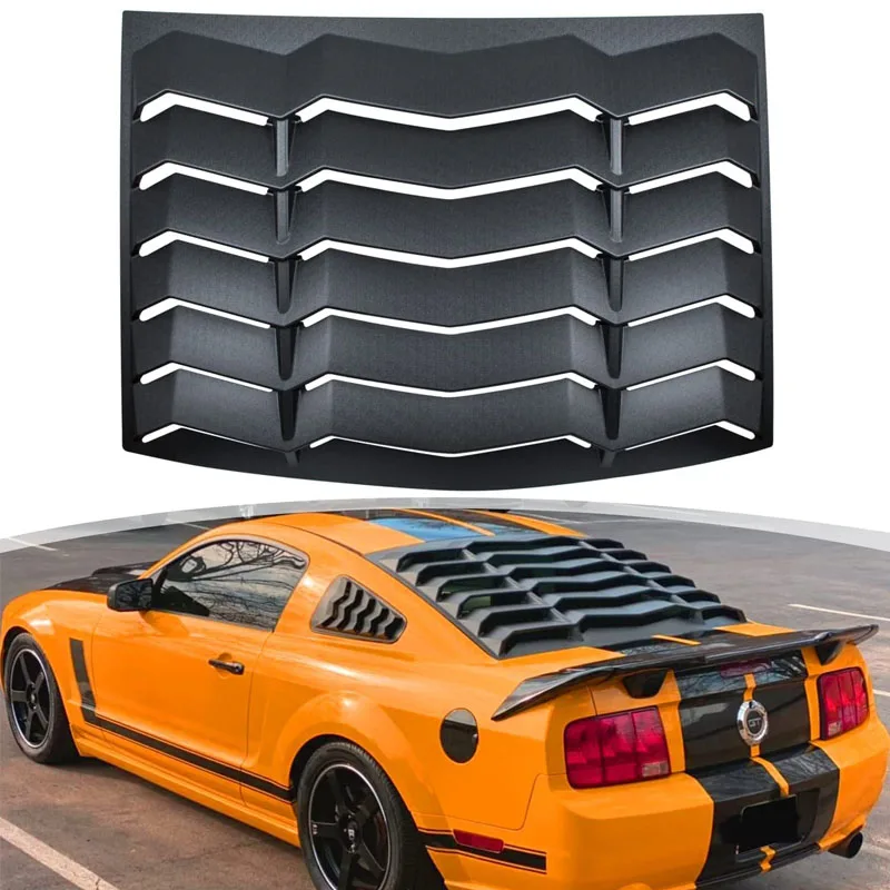 Matte Black Mustang 2005