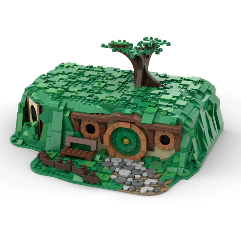 LOTR-Bilbo-Frodo-House-Model-Building-Blocks-para-crian-as-Creative ...
