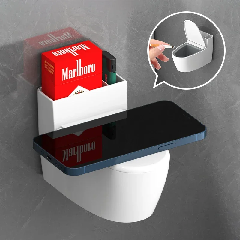 1Pcs-Creative-Wall-Mounted-Bathroom-Toilet-Ashtray-Home-Personalized ...