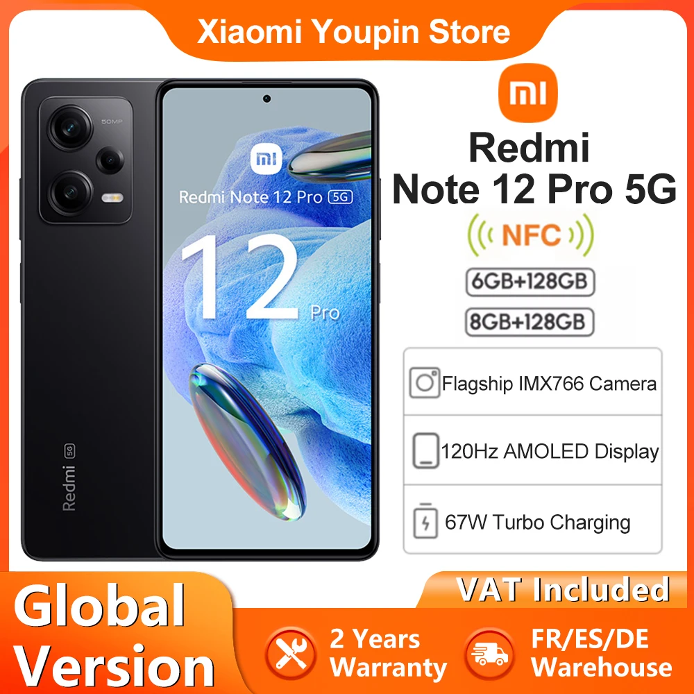 Xiaomi-Redmi-Note-12-Pro-5G-Global-Version-Smartphone-NFC-6-67-Inch ...